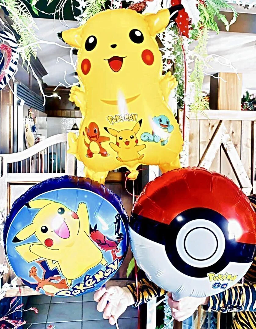 Décor Pokémon - Les Gonflés